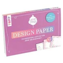 Frechverlag Handlettering Design Paper Block Cotton Candy A5