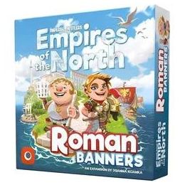 Pegasus Spiele Pegasus POP00388 - Imperial Settlers, Empires of the North, Roman Banners, Expansion (EN)