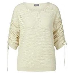 Rundhals-Pullover Basler beige, 40