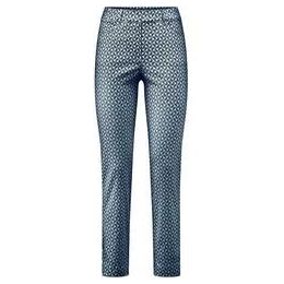 Slim Fit-7/8-Hose Peter Hahn blau, 52