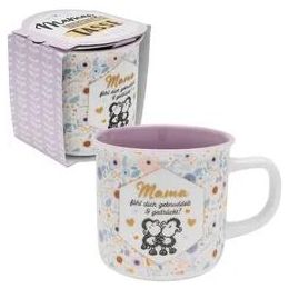 Sheepworld Tasse "Mama, f&uuml;hl dich geknuddelt & gedr&uuml;ckt"