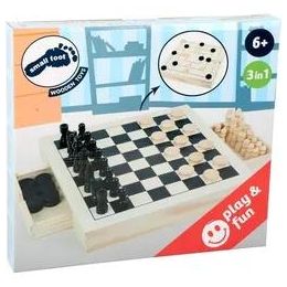 Small Foot Spiele-Set Schach, Dame & M&uuml;hle