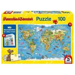 Schmidt Spiele Reise um die Welt (Kinderpuzzle)