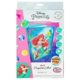 Craft Buddy CANJ-DNY601 - Crystal Art, The Little Mermaid, Notebook, 26x 18 cm