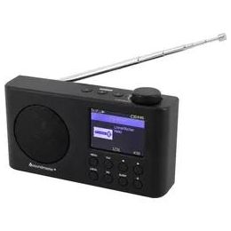 Soundmaster IR6500SW Internet Tischradio Internet, DAB+, UKW Bluetooth&reg;, USB, WLAN, Internetradio wiederaufladbar Schwarz