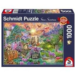Schmidt Spiele PU1000T.Verzaubertes Drachenland