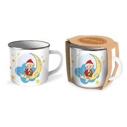 Tr&ouml;tsch Unser Sandm&auml;nnchen Emaille Becher Tasse Sandmann