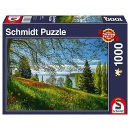 Schmidt Spiele Fr&uuml;hlingsallee zur Tulpenbl&uuml;te, Insel Mainau (Puzzle)