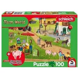 Schmidt Spiele Farm World, Bauernhof und Hofladen (Kinderpuzzle)