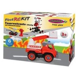 Jamara Feuerwehrauto First RC Kit 33teilig mit Akkuschrauber