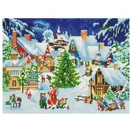 Coppenrath Verlag Diamond-Painting-Adventskalender &ndash; Zauberhaftes Winterdorf
