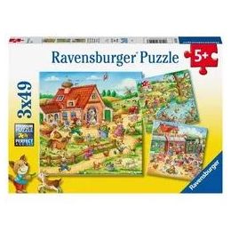 Puzzle Ravensburger Ferien auf dem Land 3 X 49 Teile