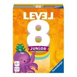 Ravensburger 20860 - Level 8 Junior, Die Junior Variante des beliebten Kartenspiels f&uuml;r 2-5 Spieler ab 6 Jahren / Kinderspiel / Familienspiel / Reisespiel / Perfekt als Geschenk