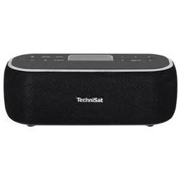 Technisat DIGITRADIO BT 1 Tischradio DAB+, UKW AUX, Bluetooth&reg; Freisprechfunktion, Inkl. Mikrofon, Weckfunktion, wiederaufladbar Schwarz