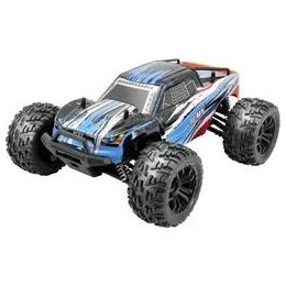 Reely RAW Blau Brushed 1:14 RC Modellauto Elektro Monstertruck Allradantrieb (4WD) RtR 2,4 GHz Inkl. Akku und Ladeger&auml;t