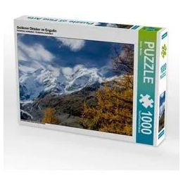 Calvendo Goldener Oktober im Engadin (Puzzle)