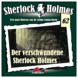 Sherlock Holmes - Der verschwundene Sherlock Holmes, 1 Audio-CD, 1 Audio-CD
