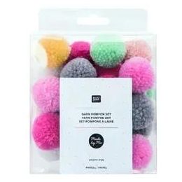 Rico Design Garnpompon Set Pastell Mix