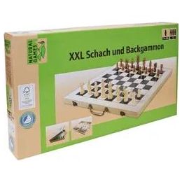 Vedes Natural Games XXL Schach und Backgammon