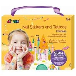 Nagelsticker & Tattoos Prinzessin