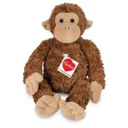 HERMANN TEDDY ORIGINAL Teddy Hermann 93902 - &Auml;ffchen Yoyo, Pl&uuml;schtier, 39 cm, sitzend, braun