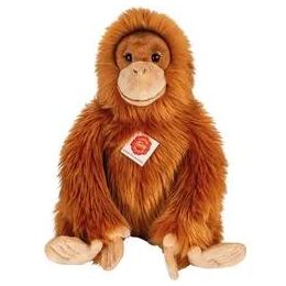 HERMANN TEDDY ORIGINAL Teddy Hermann 92946 - Orang Utan, Pl&uuml;schtier, braun, sitzend, 40cm
