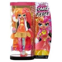 MGA Entertainment MGA 585268EUC - L.O.L. Surprise OMG Fierce, NEONLICIOUS, Modepuppe mit 15 &Uuml;berraschungen, 29 cm