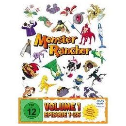 KSM Anime Monster Rancher Vol. 1 (Ep. 1-26) im Sammelschuber [4 DVDs]