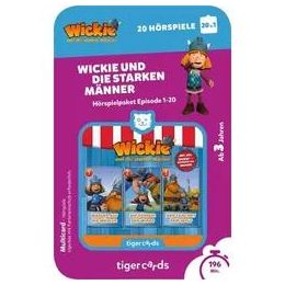 TIGER MEDIA tigercards Multicard Multicard - Wickie und die starken M&auml;nner - 3 H&ouml;rspiele (Folgen 1 - 3)