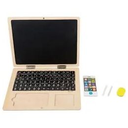 Holz-Laptop mit Magnet-Tafel