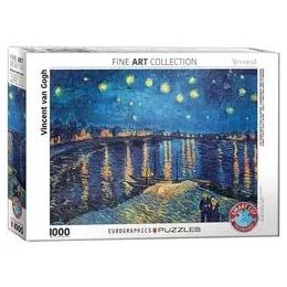 Eurographics The Starry Night Over the Rh&ocirc;ne. 1000 Teile