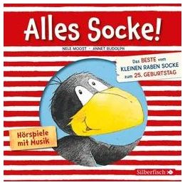Silberfisch Alles Socke! (Alles erlaubt?, Alles Eis!, Alles gefunden!, Alles zu sp&auml;t!, Alles echt wahr!, Alles nass!, Alles Bitte-danke!, Alles verlaufen!) (Der kleine Rabe Socke) (H&ouml;rspiel)