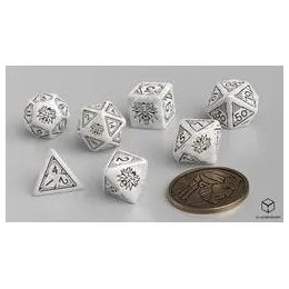 Pegasus QWOWGE3T - The Witcher Dice Set: Geralt The White Wolf, 7 W&uuml;rfel