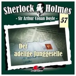 Sherlock Holmes - Der adelige Junggeselle, 1 Audio-CD
