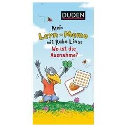 Mein Lern-Memo mit Rabe Linus - Wo ist die Ausnahme?