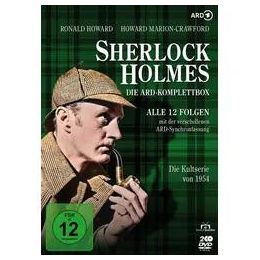 Sherlock Holmes - Die ARD-Komplettbox: Alle 12 Folgen mit der verschollenen ARD-Synchronfassung (Fernsehjuwelen) [2 DVDs]