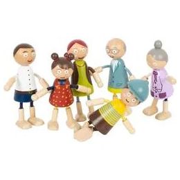 Small Foot Biegepuppen-Familie aus Holz
