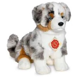 HERMANN TEDDY ORIGINAL Teddy Hermann 91933 - Australian Shepherd sitzend, 30 cm, Hund, Pl&uuml;schtier