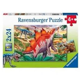 Puzzle Ravensburger Wilde Urzeittiere 2 X 24 Teile
