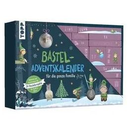 Frechverlag Familien-Bastel-Adventskalender - 24 Bastelprojekte mit Material