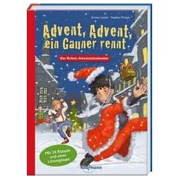 Advent, Advent, ein Gauner rennt. Ein Krimi-Adventskalender-Buch