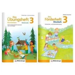 Sicher ins 4. Schuljahr &ndash; Paket: F&ouml;rderprogramm Rechnen &ndash; Schreiben &ndash; Grammatik &middot; Klasse 3