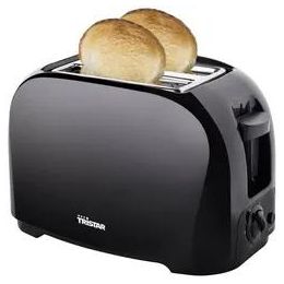 Tristar BR-1025 Toaster mit Br&ouml;tchenaufsatz Schwarz