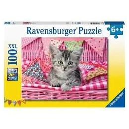 Puzzle Ravensburger Niedliches K&auml;tzchen 100 Teile XXL