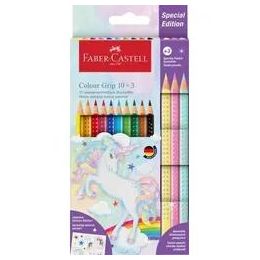 Faber-Castell Buntstifte Colour Grip Einhorn 10+3