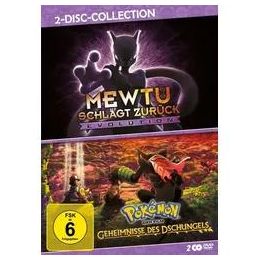 Polyband Pok&eacute;mon - Mewtu schl&auml;gt zur&uuml;ck - Evolution / Geheimnisse des Dschungels [2 DVDs]