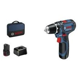 Bosch Professional GSR 12V-15 060186810F Akku-Bohrschrauber 12 V Li-Ion inkl. 2. Akku