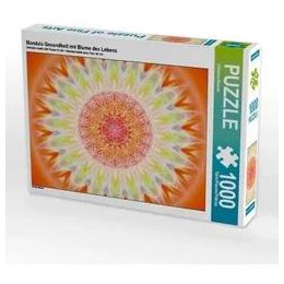 Calvendo Mandala Gesundheit mit Blume des Lebens (Puzzle)