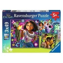 Ravensburger Kinderpuzzle 3x49 Teile - Disney Encanto - Lasst euch verzaubern!