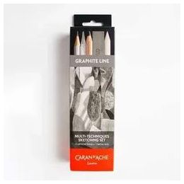 Caran d'Ache Gen&egrave;ve Caran d'Ache Bleistifte GRAPHITE LINE Skizziertechnik 11er Set